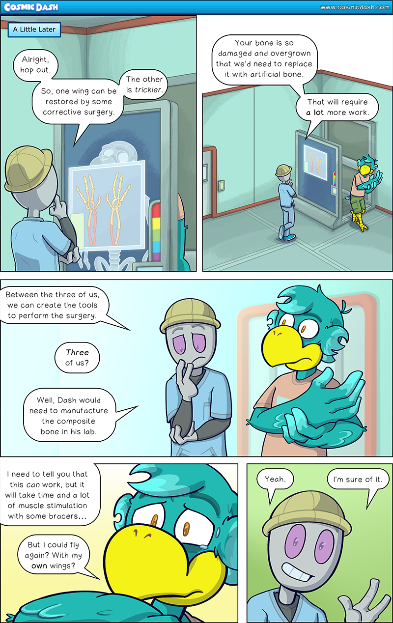 Volume 4 Episode 3 – Page 27 - Cosmic Dash