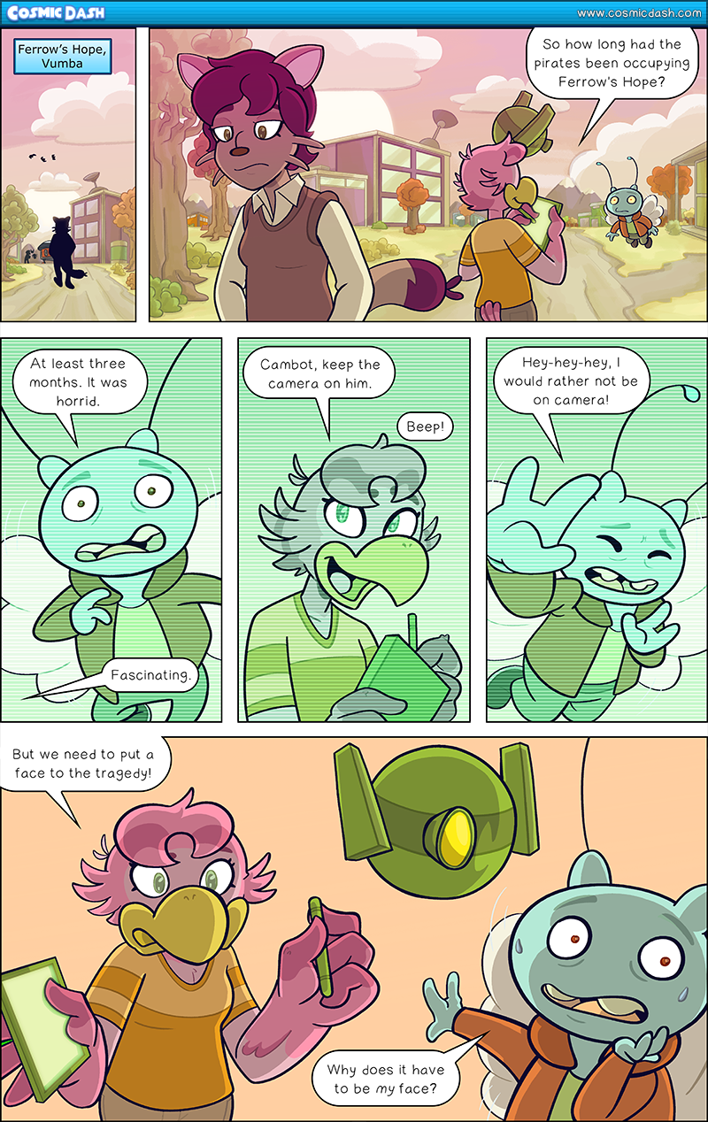 Volume 4 Episode 3 – Page 35 - Cosmic Dash