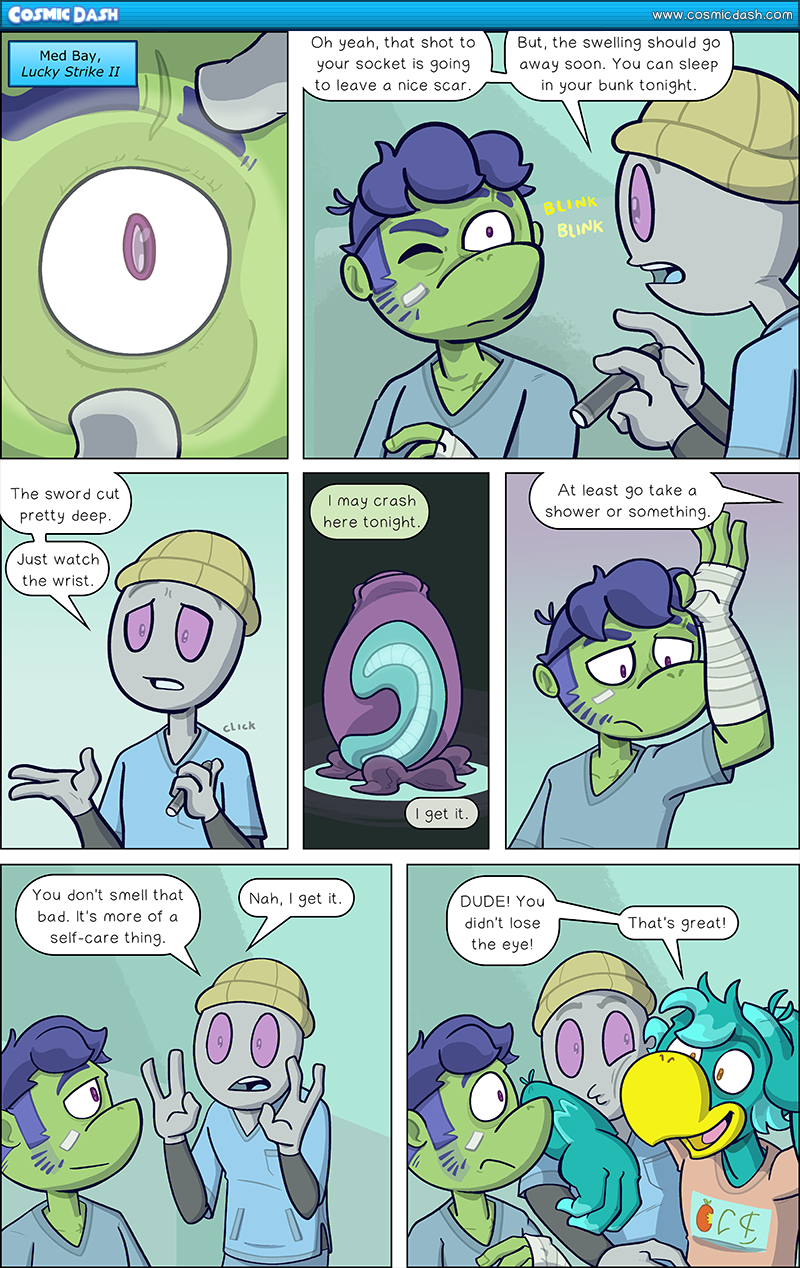 Volume 4 Episode 3 – Page 36 - Cosmic Dash